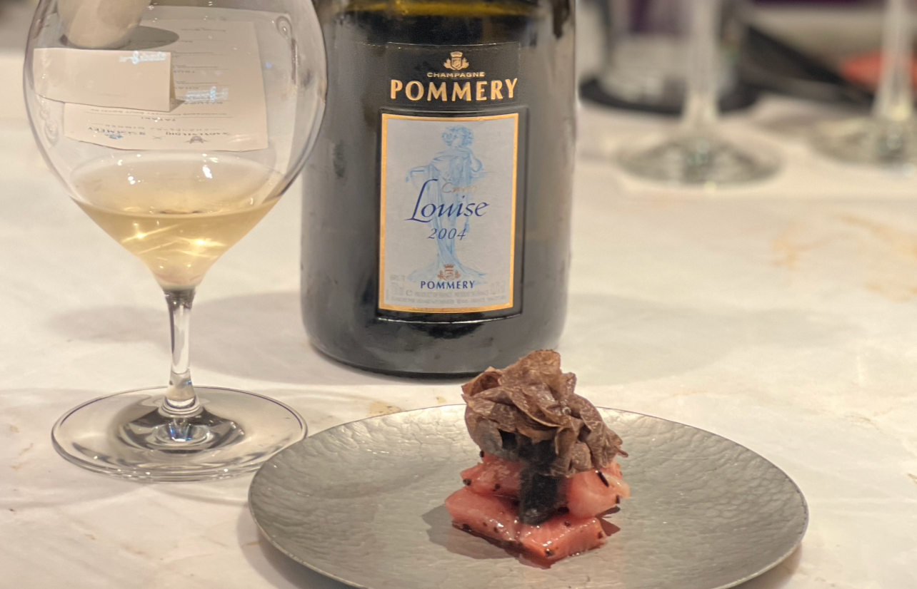 Champagne Pommery Dinner at Wagyu Studio | Estate Wine
