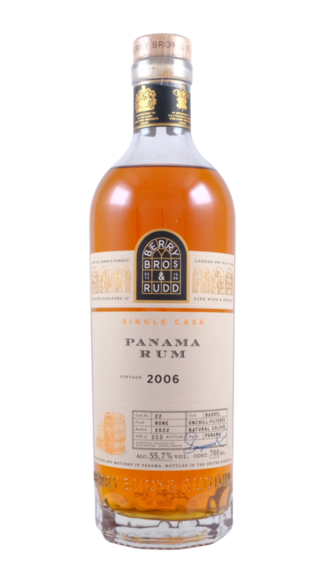 2006 Panama Rum, 15 year-old, 55.7% | Estate Wine