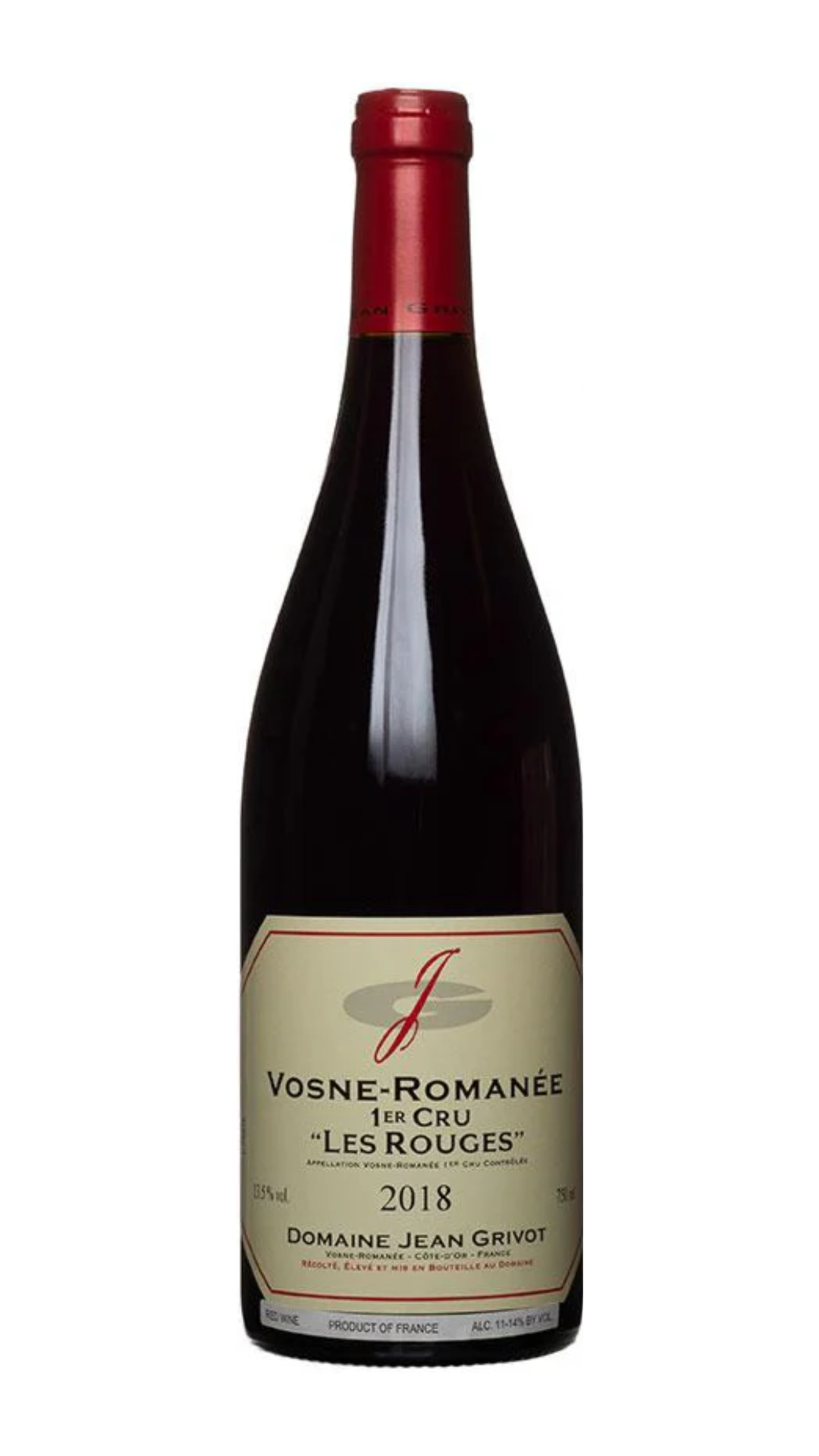 2018 Vosne-Romanée, Les Rouges, 1er Cru, Domaine Jean Grivot, Burgundy ...